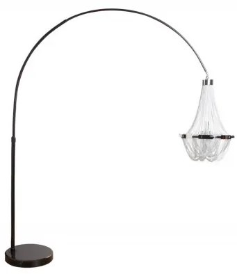 Stojací lampa Royal 189-204cm stříbrná/ 40687