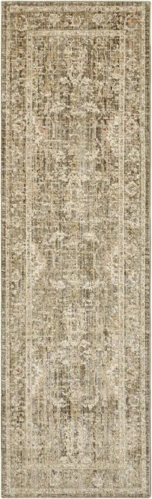 80x200 Běhoun Cairo 105592 Luxor Black Cream – na ven i na doma