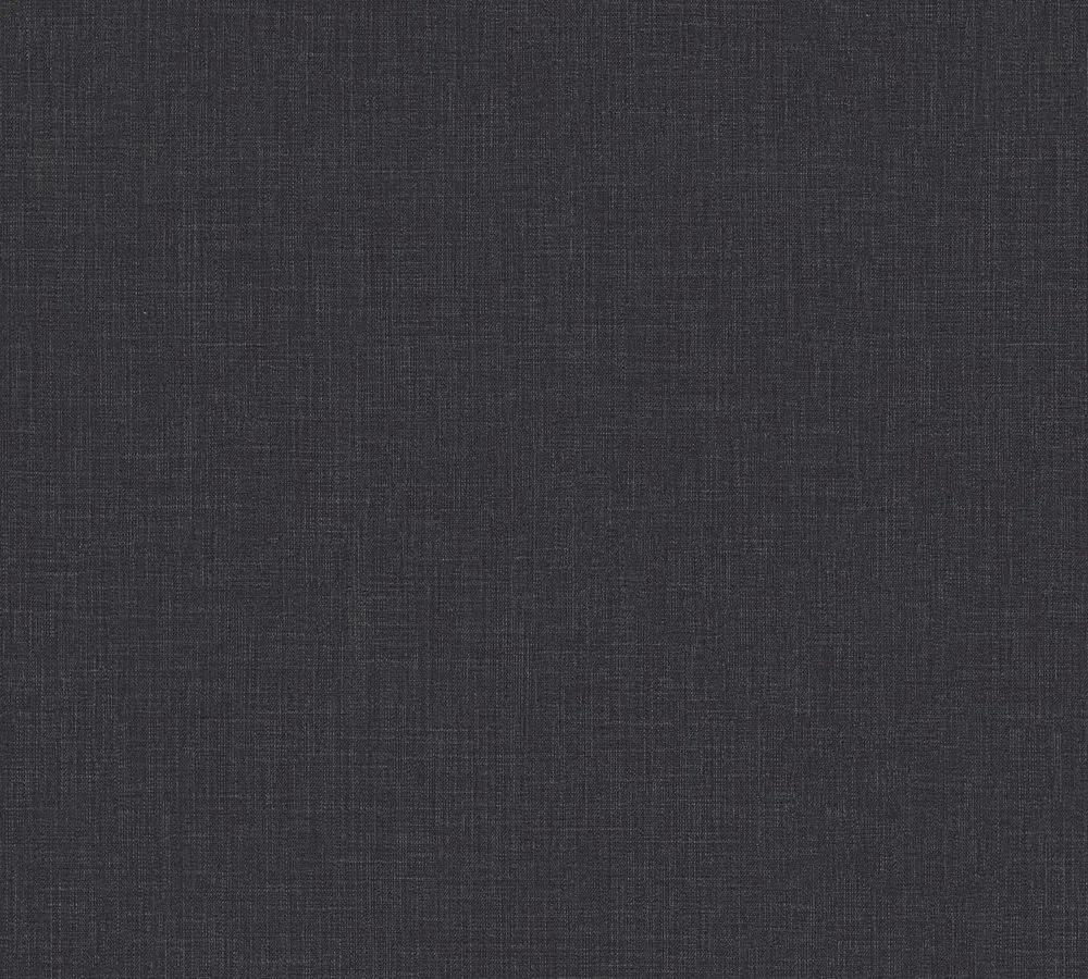 Vliesová tapeta černá, imitace textilu 379522 / Tapety na zeď 37952-2 Daniel Hechter 6 (0,53 x 10,05 m) A.S.Création