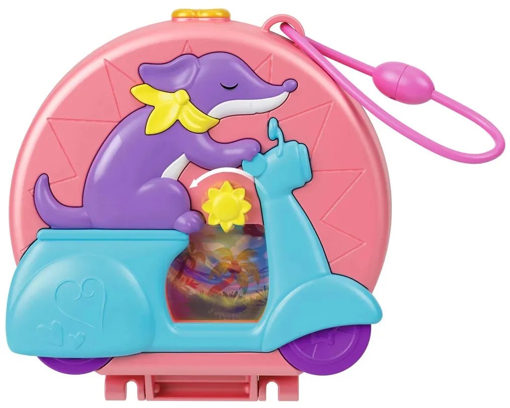 Polly pocket herní sada moped, mattel hwn98