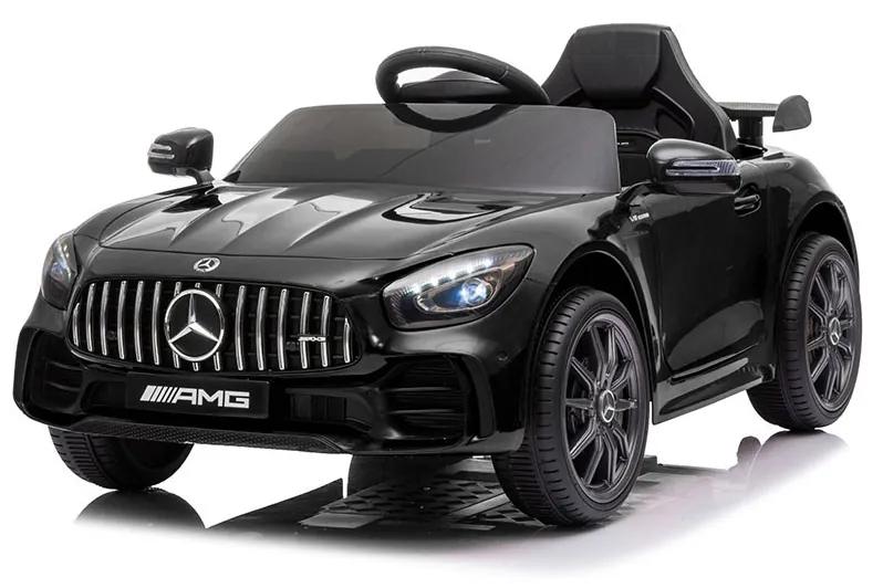 Elektrické autíčko Baby Mix Mercedes-Benz GTR-S AMG black Černá