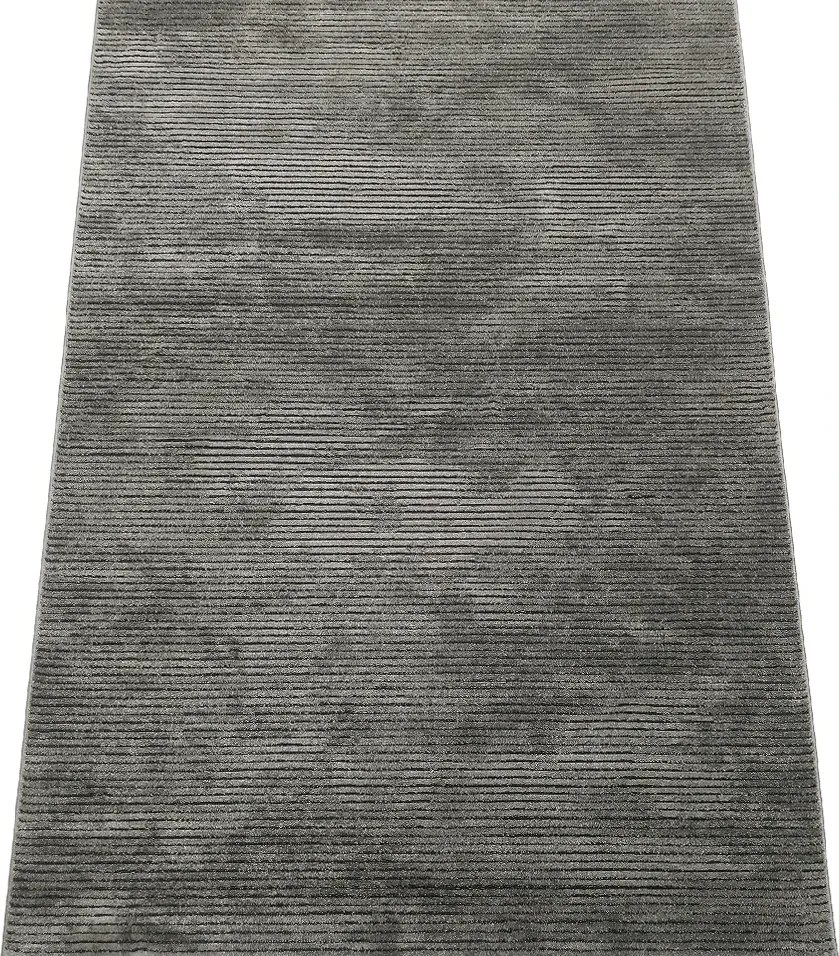 BE Koberec Eforia 9551 GREY - šedý obdélníkový Rozměr: 60x100 cm