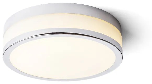 RED R12194 CIRA 22 stropní opálové sklo/chrom 230V LED 13W IP44 3000K - RED - DESIGN RENDL