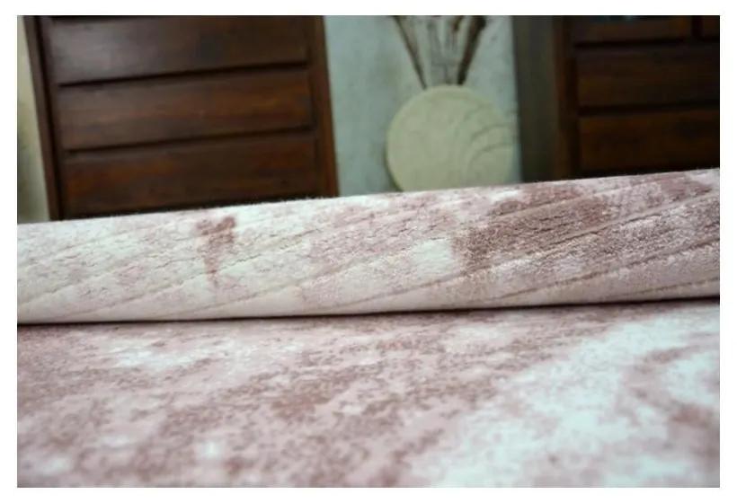 Luxusní kusový koberec akryl Rosa starorůžový 80x150cm