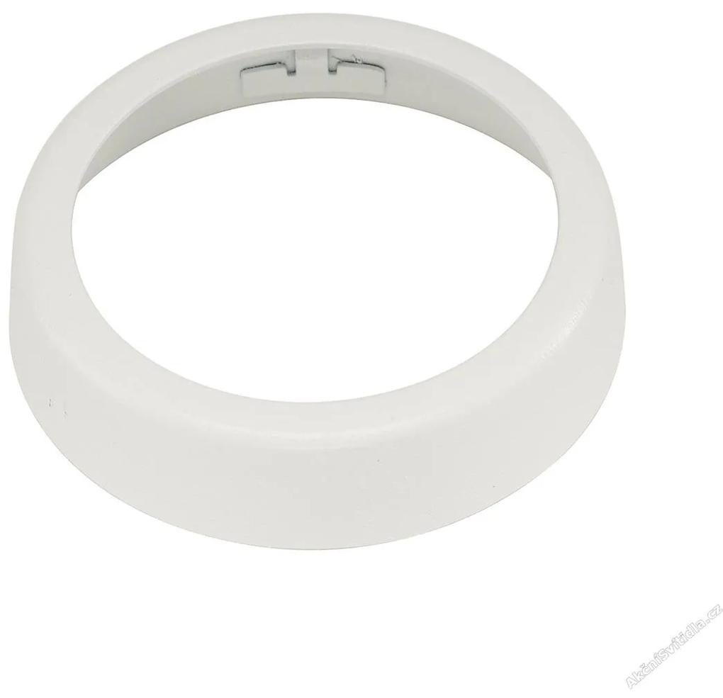LA 151041 Dekorativní kroužek 51mm bílá - BIG WHITE