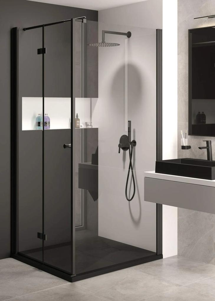 Aplomo Correo obdélníková sprchová vanička, černá Rozměr vaničky: 100x80cm
