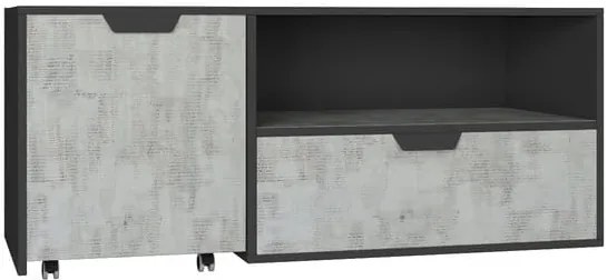 Televizní stolek NANO NA10 grafit + enigma