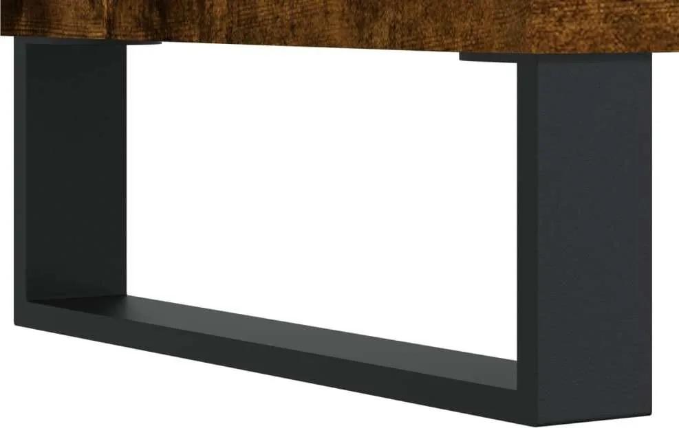 vidaXL Skříň highboard 69,5 x 31 x 115 cm kompozitní dřevo [828329] Barva: Černá