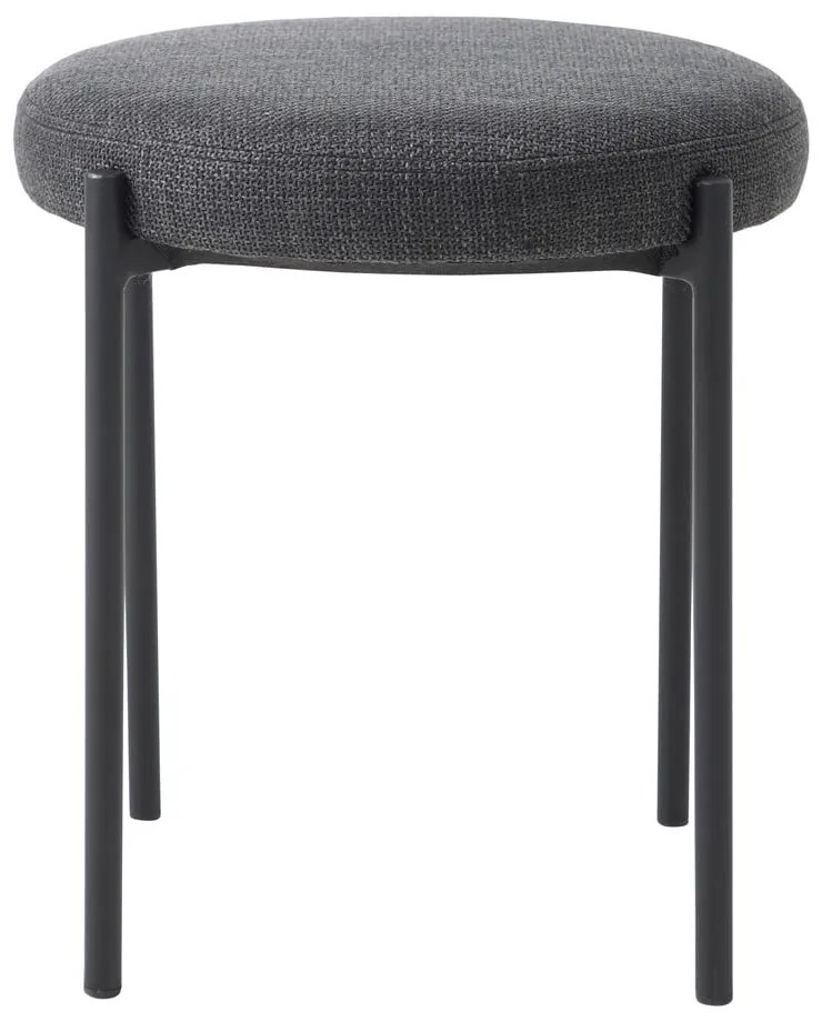 Tmavě šedá kovová stolička Pelican – Unique Furniture