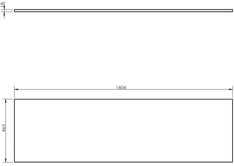 Mexen Orio, koupelnová skříňka 160 cm s horní částí, 2 zásuvky, bílá matná, 91A10-16047-2-BFFC01