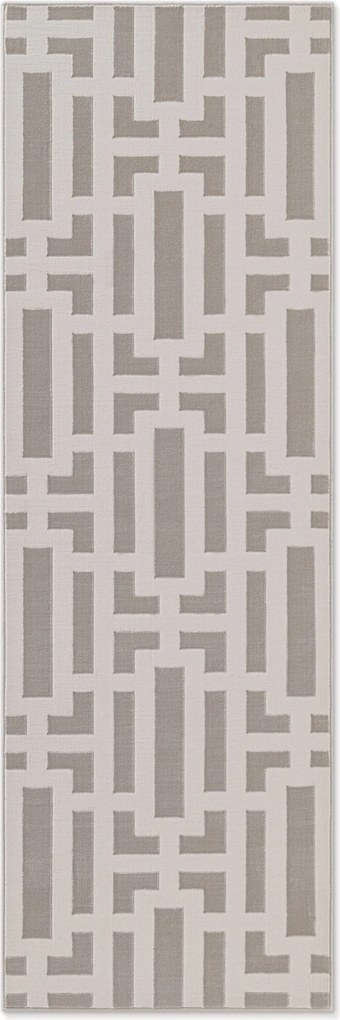 ELLE Decoration, Běhoun Perles 106188 Cream z kolekce Elle, 80x240, béžová, ložnice
