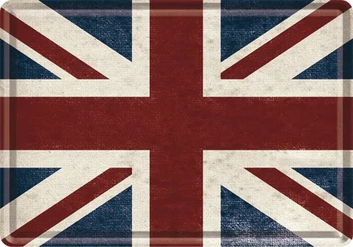 Postershop Plechová pohlednice - UK vlajka