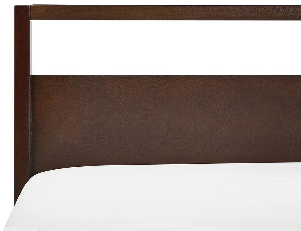 Dřevěná manželská postel 180x200 cm GIULIA Beliani
