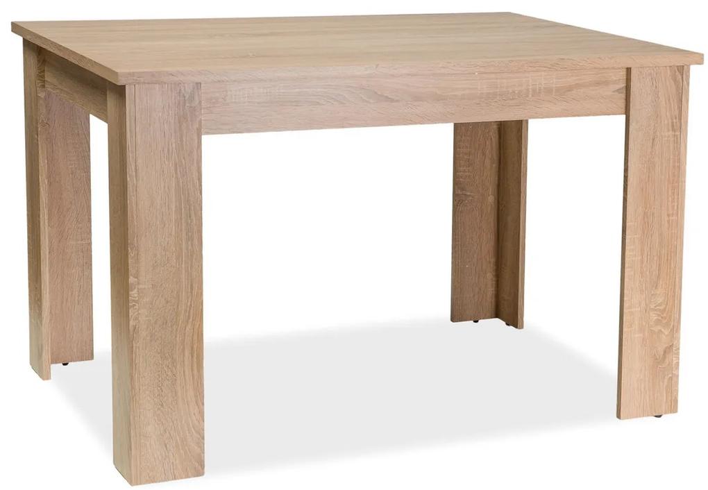 Jídelní stůl AVIS 120x80 cm, dub sonoma