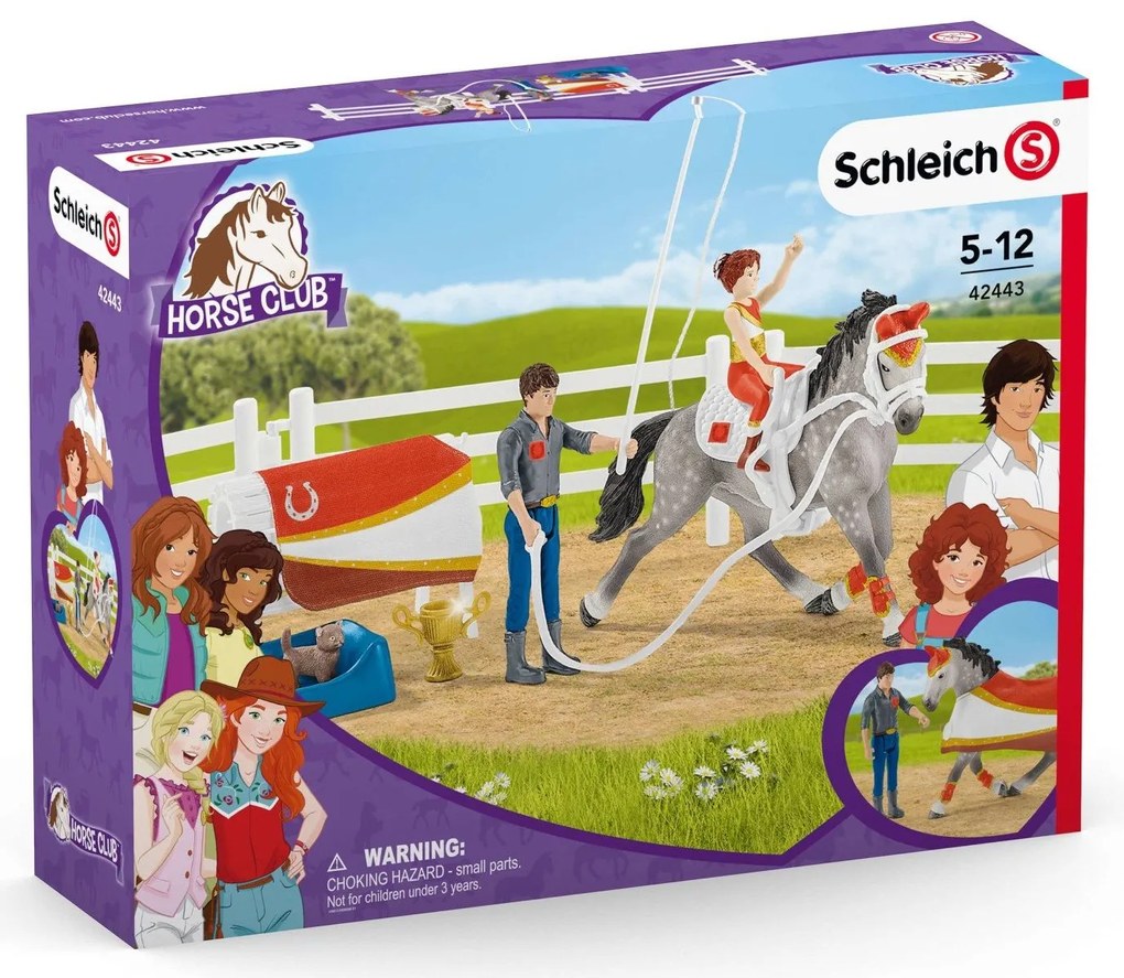 Schleich horse club 42443 mia a set pro vaulting