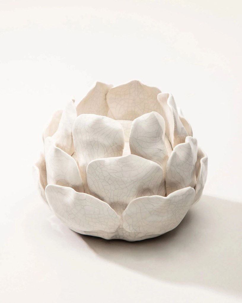 Svícen Flower Petals II 14x14x10 cm