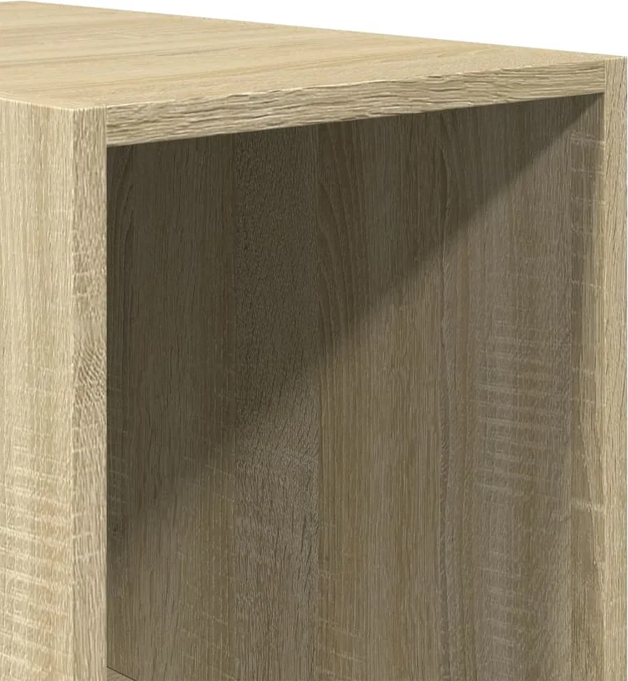 Šatní skříň dub sonoma 30 x 50 x 200 cm kompozitní dřevo 3307704