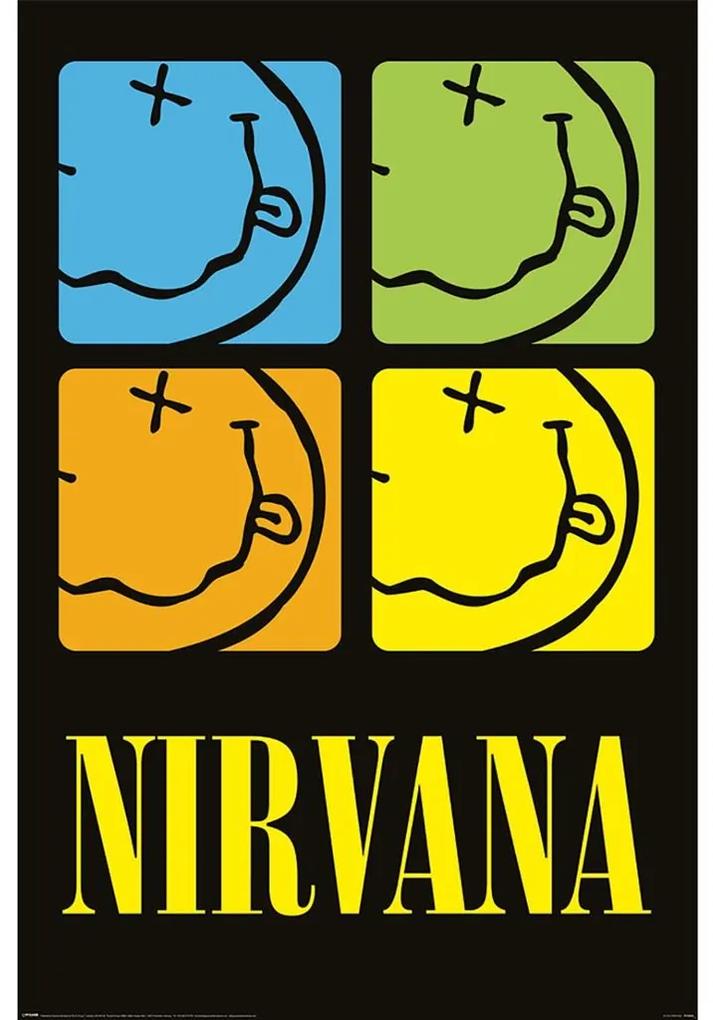 Postershop Plakát - Nirvana Smiley