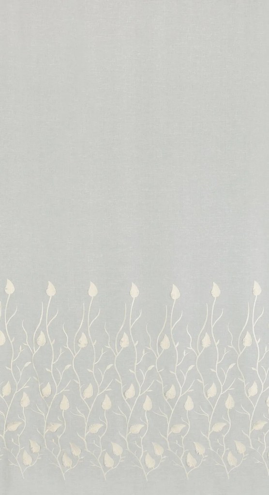 ZÁCLONA NA KROUŽCÍCH BROKLYN 140X250 CM CM VZOROVANÁ