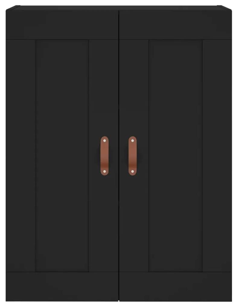 Skříň highboard černá 69,5 x 34 x 180 cm kompozitní dřevo,  3199850