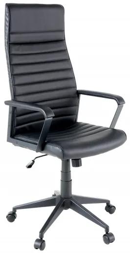 Kancelářská židle Lazio imitace kůže černá/ 43293