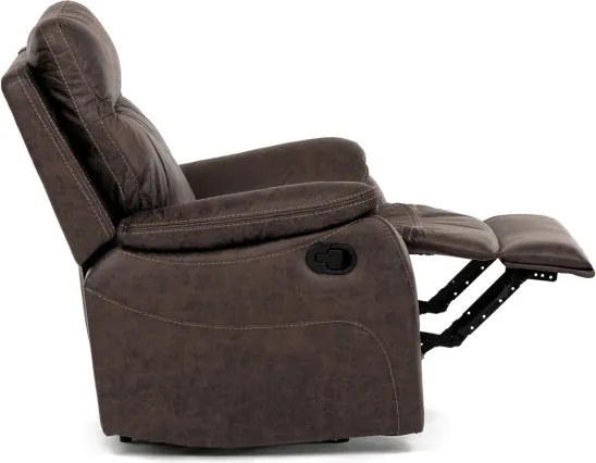 Polohovací křeslo hnědé TV-4092 BR3