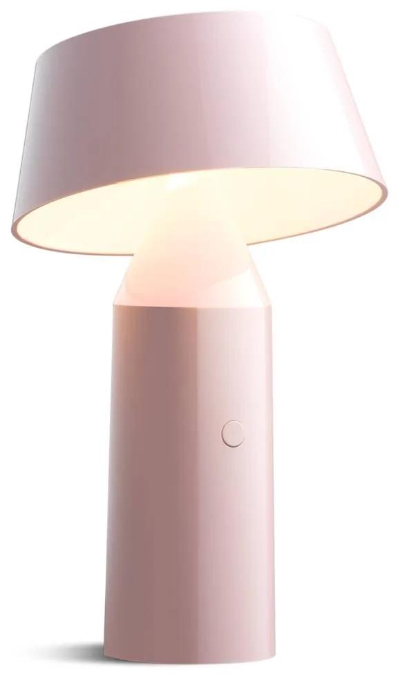 MARSET Bicoca LED stolní lampa na baterii růžová