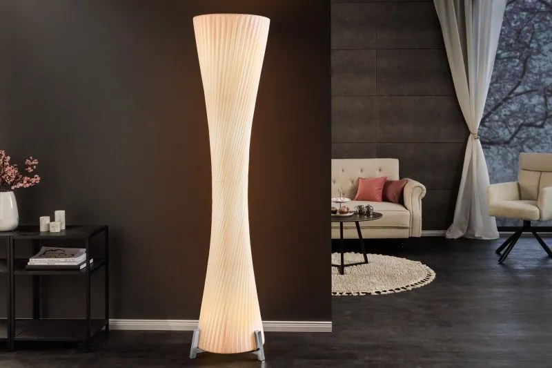 Stojací lampa Paris 180 cm bílá / 5962