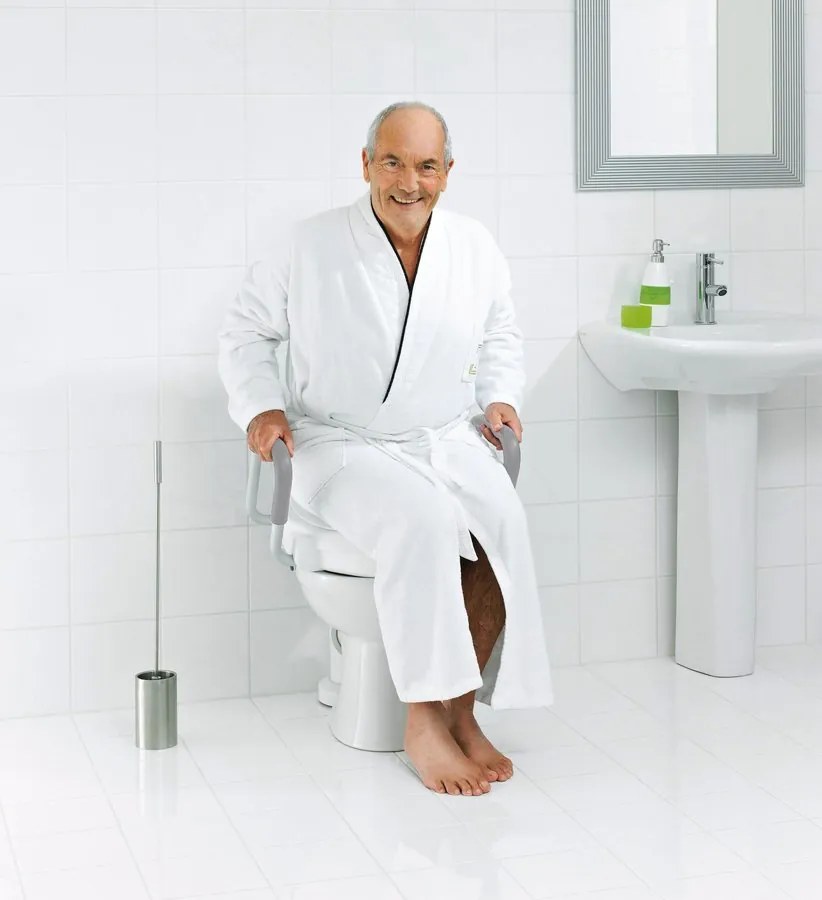 Ridder, WC sedátko zvýšeno 10cm, s madly, bílé, A0072001