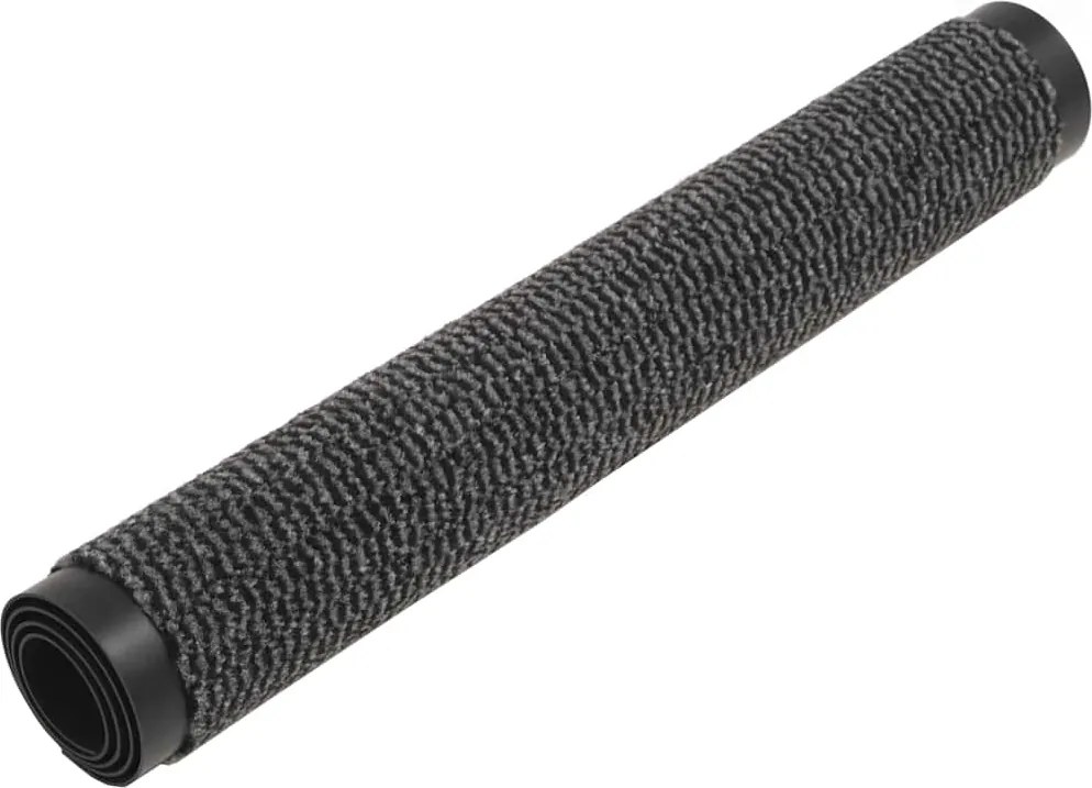 Protiprachové rohožky 2 ks obdélník všívané 80x120 cm antracit 3051609