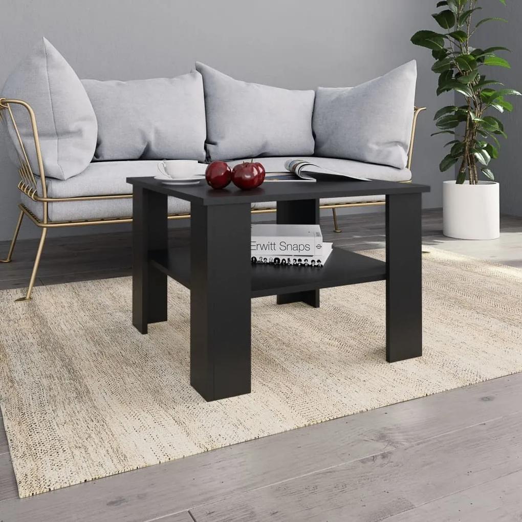 vidaXL Konferenční stolek 60 x 60 x 42 cm dřevotříska [800215] Barva: kouřový dub