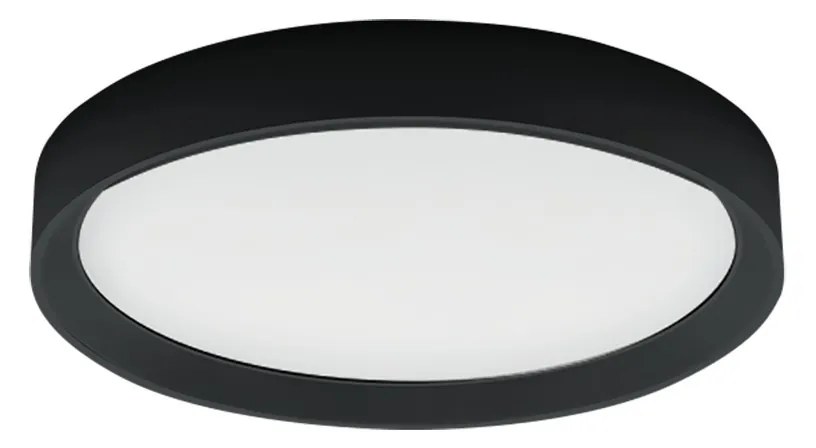 Linea Light Tara_R, černé stropní svítidlo, 31W LED 2700K, prům.41cm