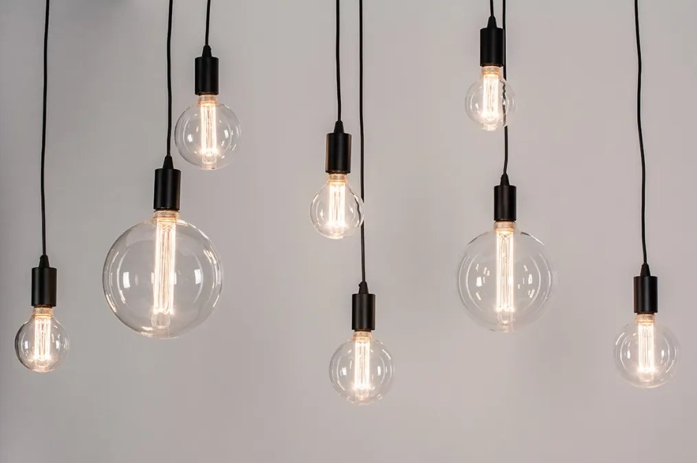 Závěsné svítidlo nad stůl Industry Loft Bulb 8