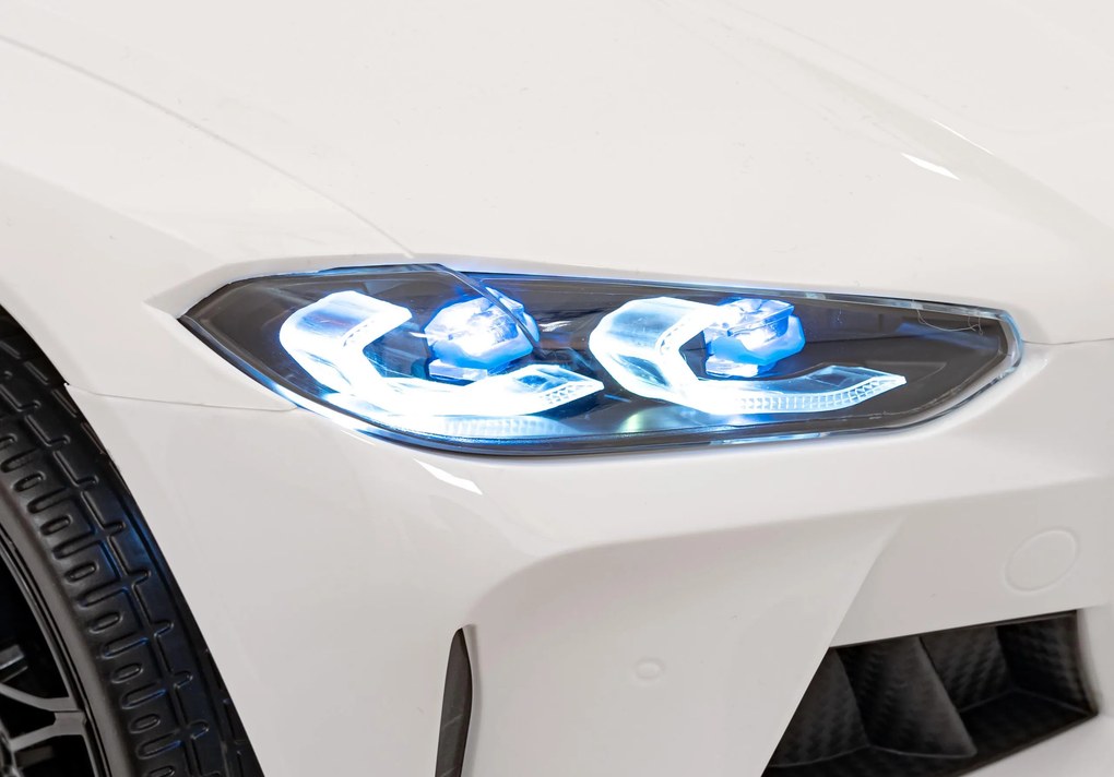 Ramiz Dětské elektrické auto BMW M4 Bílé