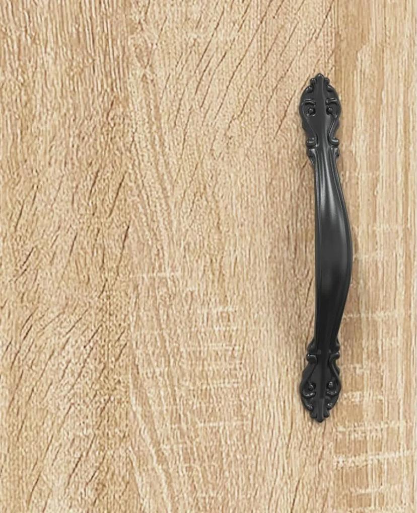 vidaXL Skříň highboard 34,5 x 34 x 180 cm kompozitní dřevo [3199524] Barva: bílá s vysokým leskem