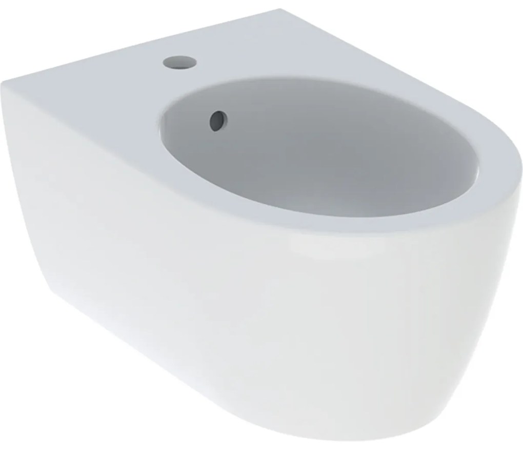 Geberit iCon - Závěsný bidet, otvor pro baterii, bílá 501.898.00.1