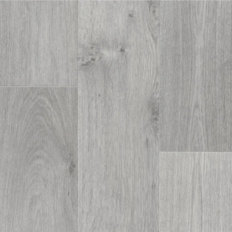 Gerflor, PVC podlaha - lino Flexar Nerok 1751 Timber Grey, na míru, šíře 2m,4m, šedá, bez podkladu, chodba / předsíň