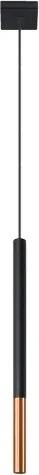 Lustr SOLLUX Mozaica 1 G9 1x40W bez zdroje SL.0888 černá/měď