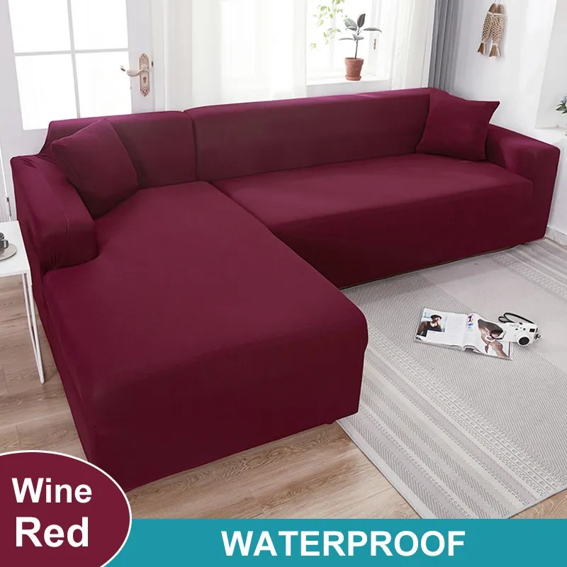 Elastický potah na pohovku či křeslo - voděodolný (2 sedadla) Barva: Vínová