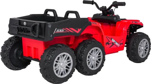 Elektrická čtyřkolka Quad Sport TX 4×4 červená