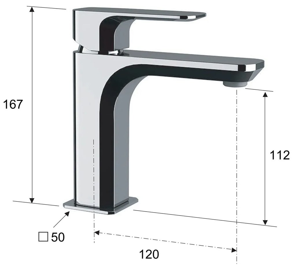 Sapho Sapho, SPY stojánková umyvadlová baterie bez výpusti, zlato mat, PY02/19