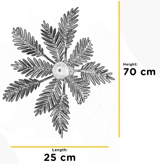 ONLI - Stropní svítidlo FELCE 5xE14/6W/230V bronzová