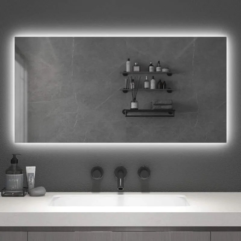 Zrcadlový infrapanel ByeCold 700 W, 120 × 60 cm, LED, 17,5 m³