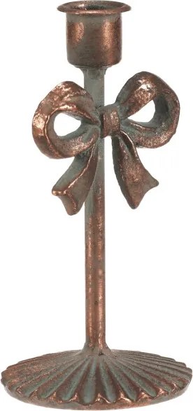 Kovový svícen 16 cm měděný FUP566-S