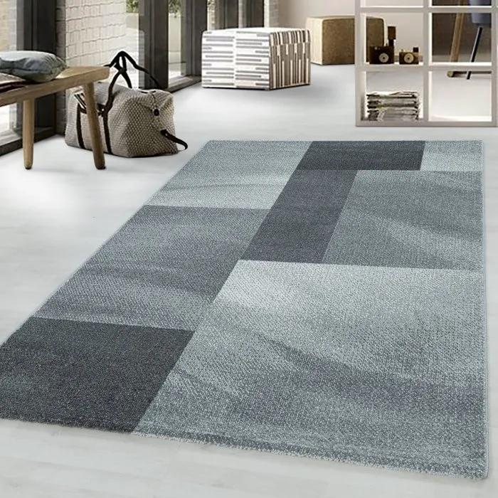 Vopi | Kusový koberec Efor 3712 grey - 80 x 150  cm