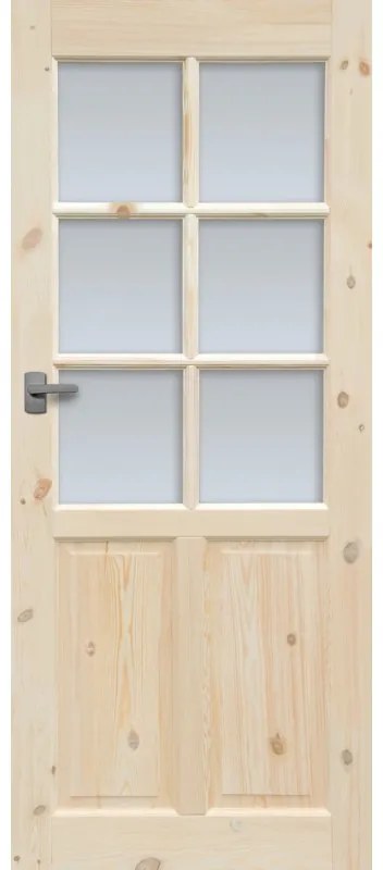 Interiérové dveře Radex LONDYN 6S Šířka dveří: 60 cm, Otvírání dvěří: Posuvné