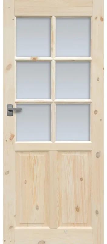 Interiérové dveře Radex LONDYN 6S Šířka dveří: 90 cm, Otvírání dvěří: Posuvné
