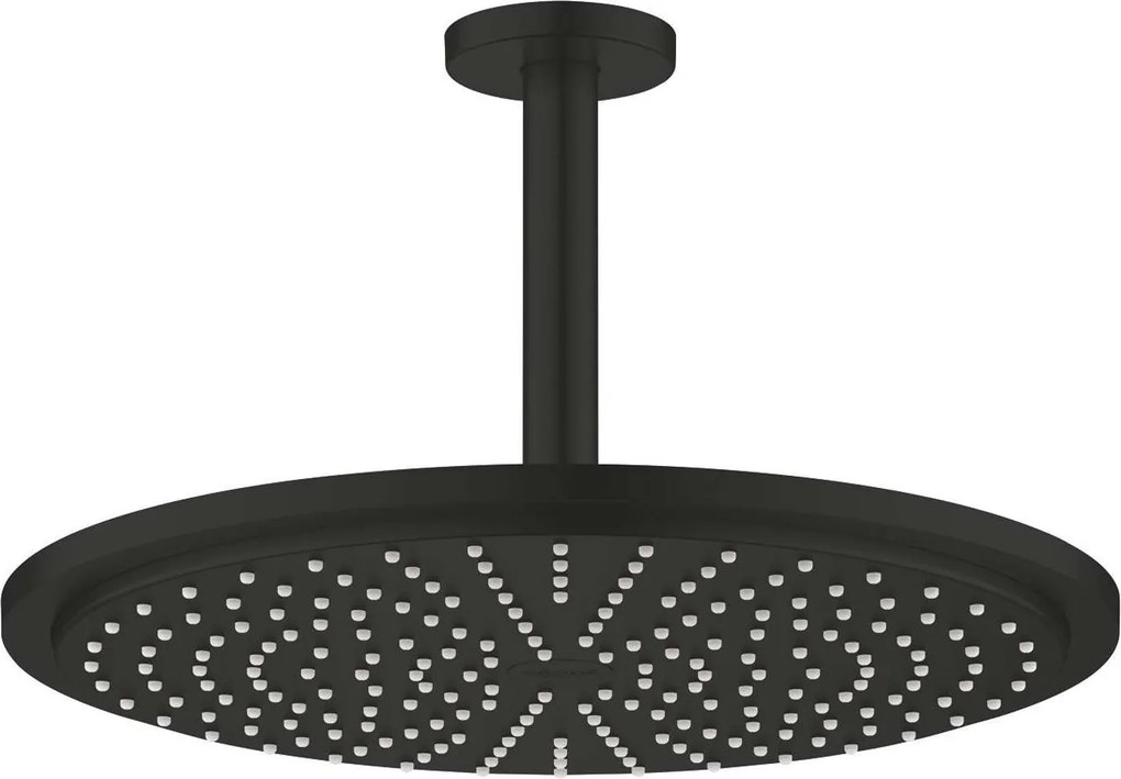 Grohe Rainshower Cosmopolitan - Hlavová sprcha, průměr 31 cm, matná černá 260672430