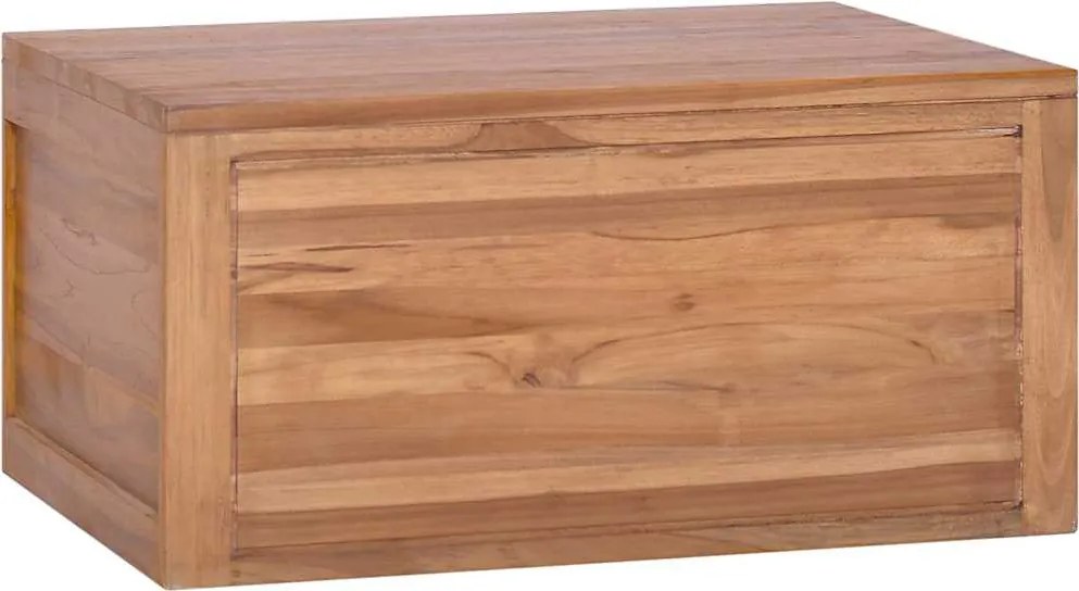 Nástěnná koupelnová skříňka 60x45x30 cm masivní teakové dřevo 320437