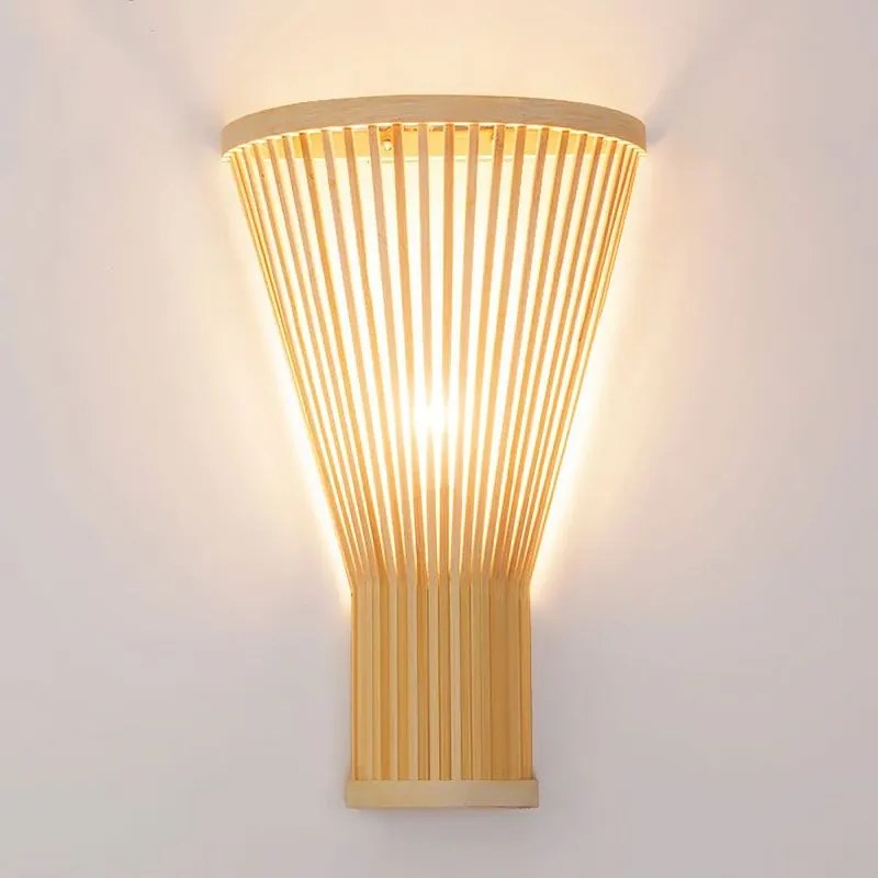 Toolight Toolight, nástěnné svítidlo 1xE27 APP1272-1W, přírodní hnědá, OSW-02404